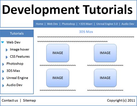 Web Development Initial Design