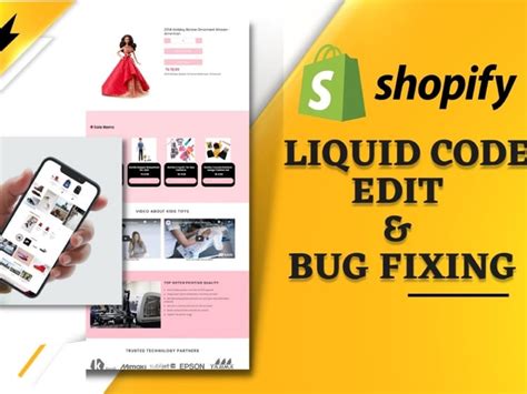 Shopify Bug Fixing Expert With Liquid Coding Experience Upwork