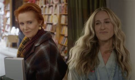 How Cynthia Nixon Reacted To Naked Scene In And Just Like That