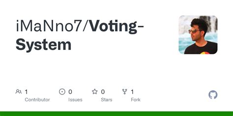 GitHub IMaNno7 Voting System