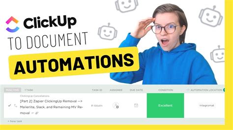 Organize Clickup With An Automation Database Processdriven
