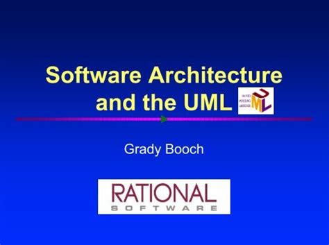 Software Architecture And The UML