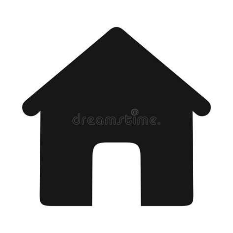 icon user interface home house stock illustration illustration of