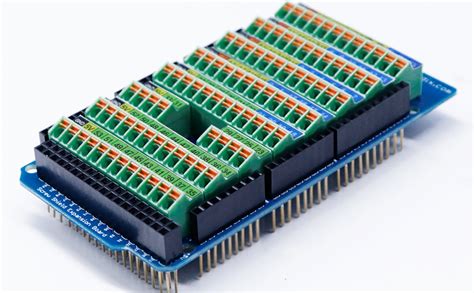 Treedix Screw Terminal Block Breakout Board Moduleor Compatible With Arduino Mega 2560 Amazon