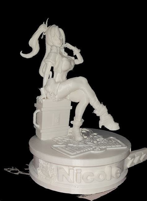 Archivo Stl Zzz Nicole Demara Figure 💤 ・objeto De Impresión 3d Para