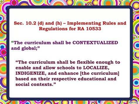 contextualization and localization ppt education