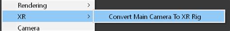 Which Project Template For Vr Using Hdrp Unity Engine Unity