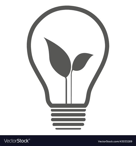 Idea Bulb Icon Royalty Free Vector Image VectorStock