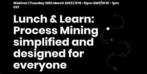 heleen jannis on linkedin lunch and learn webinar process mining