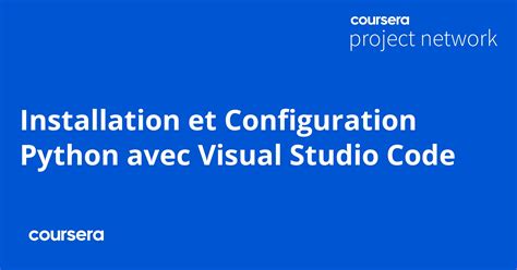 Installation Et Configuration Python Avec Visual Studio Code Coursya