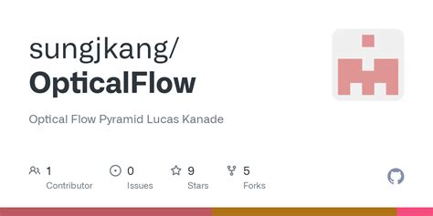 GitHub Sungjkang OpticalFlow Optical Flow Pyramid Lucas Kanade