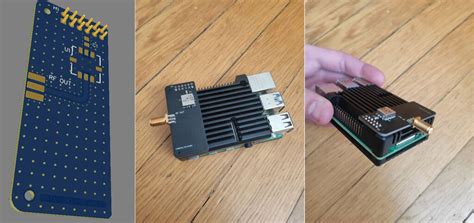 An Expansion Board With Sma Output For The Raspberry Pi And Rpitx