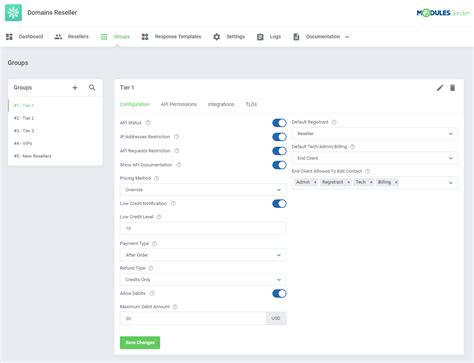 Domains Reseller For Whmcs Modulesgarden