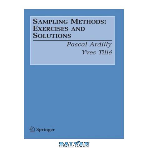 دانلود کتاب Sampling Methods Exercises And Solutions بلیان