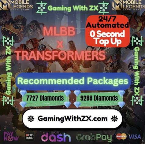 Mlbb X Transformer Event Encore Video Gaming Gaming Accessories In Game Products On Carousell