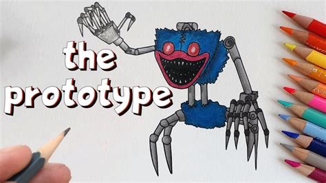 How To Draw The Prototype Poppy Playtime Chapter 2 YouTube