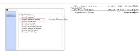 Solved Customized Bom Template Autodesk Community