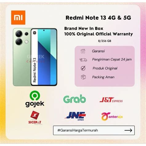 Jual Xiaomi Redminote G G Gb Garansi Resmi Shopee Indonesia