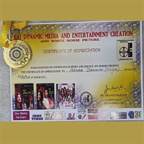Appreciated By Raj Dynamic Media And Entertainment Creation As A Singer Of Ami Rabindranath 2