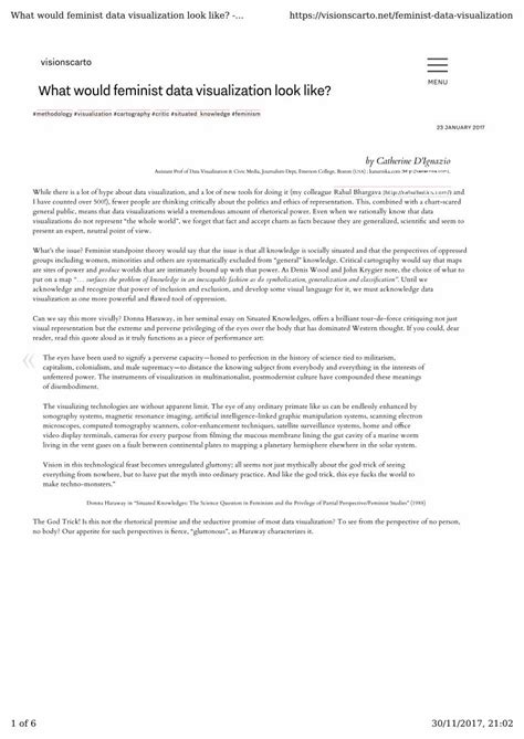Pdf What Would Feminist Data Visualization Look Like Dokumen Tips