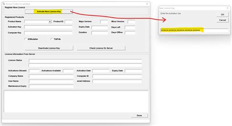 8 Once The Key Is Validatedthe Licence Manager Form Will Display The Key Status