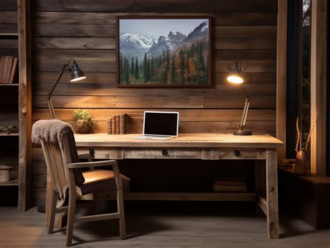 Rustic Office Furniture Timeless Style Meets Modern Functionality
