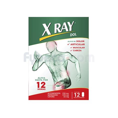 X Ray Dol Tabs C 12 Suelta Fybeca