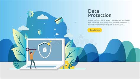 Safety And Confidential Data Protection Vpn Internet Network Security