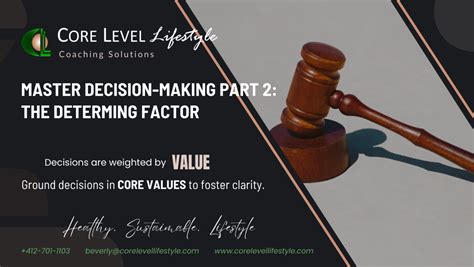 Master Decision Making Part 2 Decoding The Determining Factor
