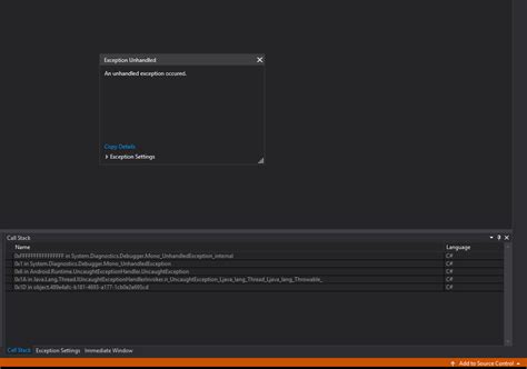C Xamarin Android Bluetooth App Crash Stack Overflow