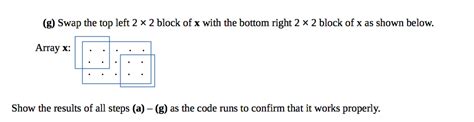 solved 5 create an array x of size 3 x 5 containing random