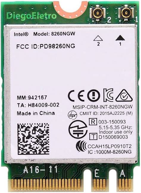 Intel Dual Band Wireless 8260 Amazon de Computer Zubehör