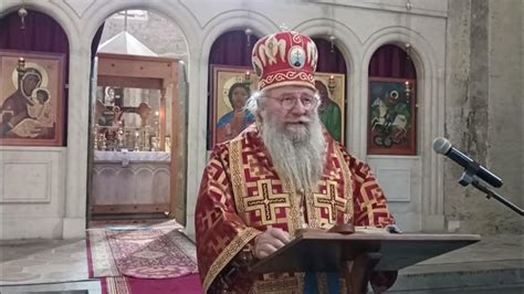16 02 25 აბბა ალავერდელი მიტროპოლიტი დავითის ქადაგება Youtube