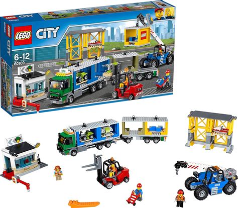 Lego City 60169 Frachtterminal Konstruktionsspiel Bunt Amazonde
