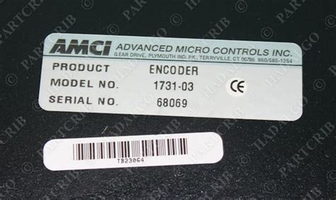 amci 1731 03 encoder plc series advanced micro controls new