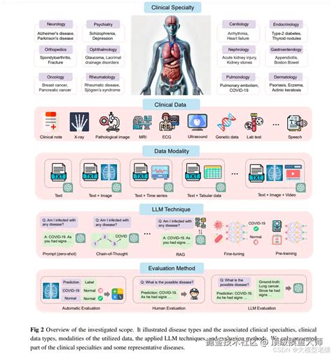 【医疗大模型】大型语言模型疾病诊断综述 med mllm csdn博客
