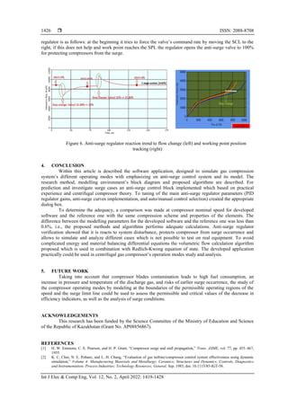 Centrifugal compressor anti-surge control system modelling | PDF