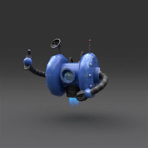 Robot Blender Models For Download Turbosquid
