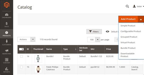 magento store manager