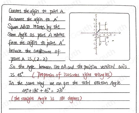 solved abcd is rotated counterclockwise about the origin by how many