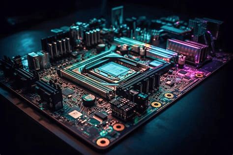 Premium AI Image Ai Generative CPU Computer Processor