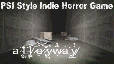 Alleyway A Ps1 Style Indie Horror Game Youtube