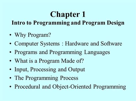 CS102 Introduction to Computer Programming - ppt video online download