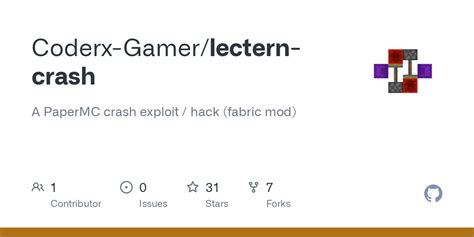 Github Coderx Gamerlectern Crash A Papermc Crash Exploit Hack