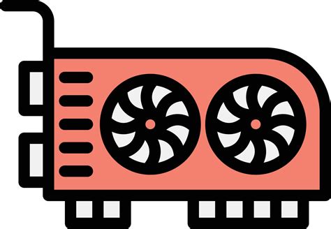 Video Card Vector Icon Design Illustration 21679522 Vector Art At Vecteezy