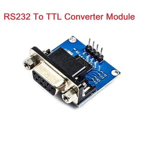 Serial Port RS To TTL Converter Module TTL To RS DB Female Pin Adapters COM Connector