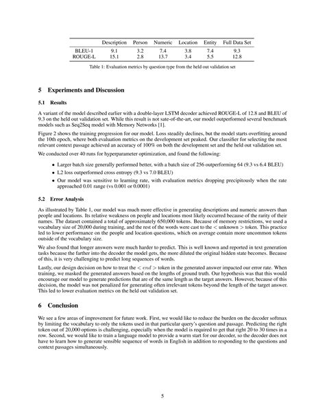 Nlp Project Machine Comprehension Using Attention Based Lstm Encoder
