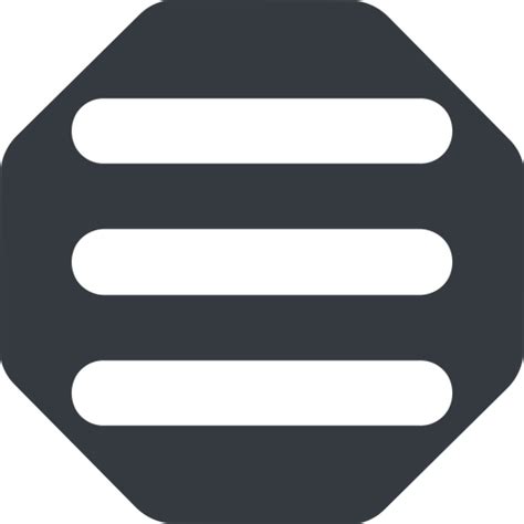 Three Bars Solid Icon By Friconix Fi Onsuxl Three Bars Solid Up