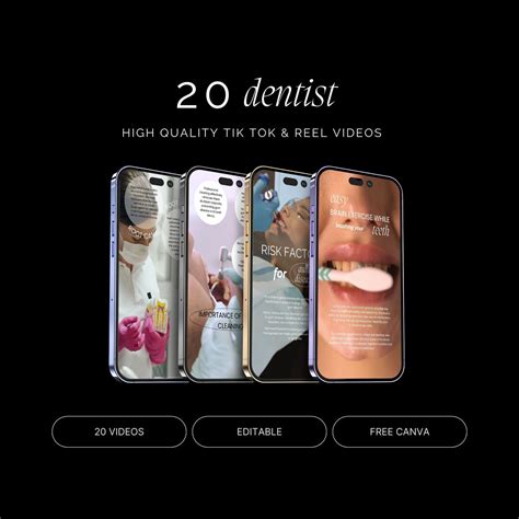 Dentist Reel Dental Video Dental Hygienist Dental Surgeon Tik Tok