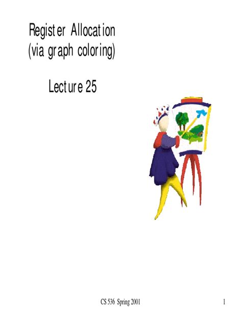 Register Allocation Through Graph Coloring An Explanation Of How